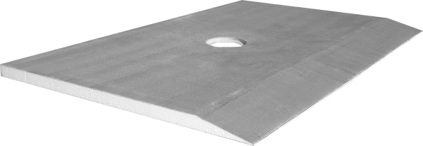 Point Drain ShowerSlope® | KBRS Shower Systems